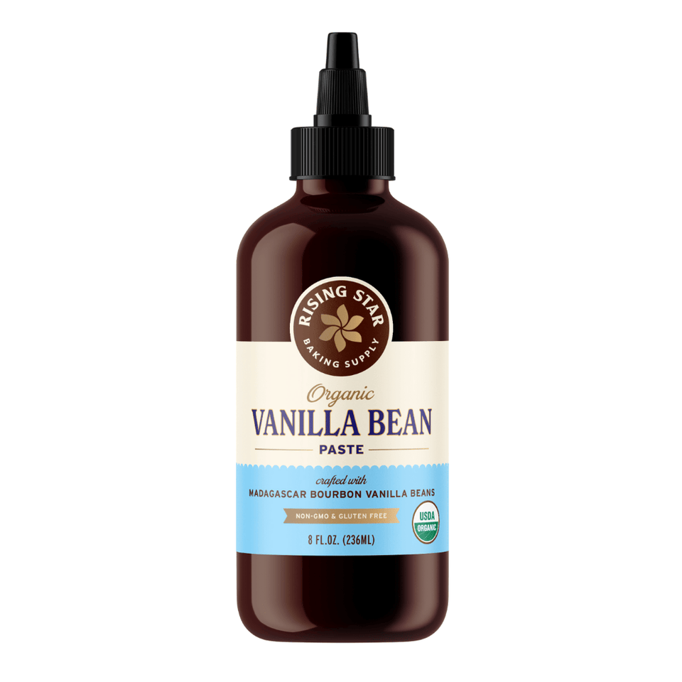 Organic Vanilla Bean Paste – Rising Star Baking Supply
